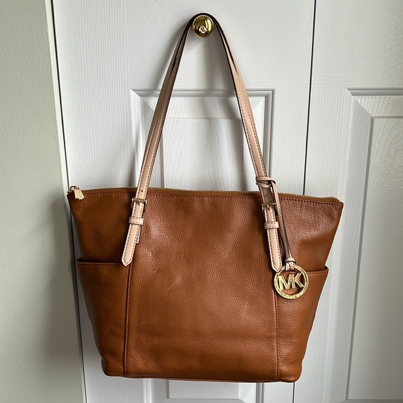 Michael Kors | Bags | Michael Kors Jet Set East West Top Zip Tote | Poshmark